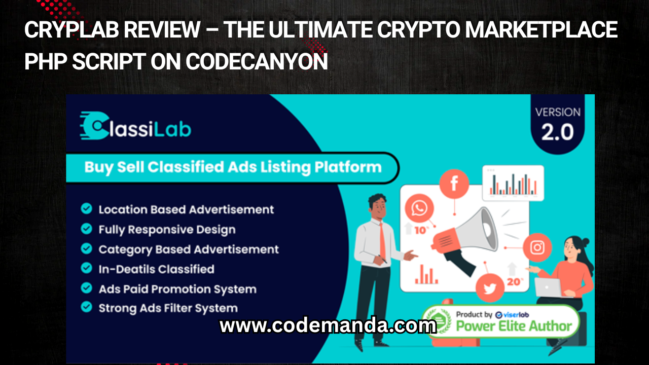 CrypLab Review – The Ultimate Crypto Marketplace PHP Script on ...