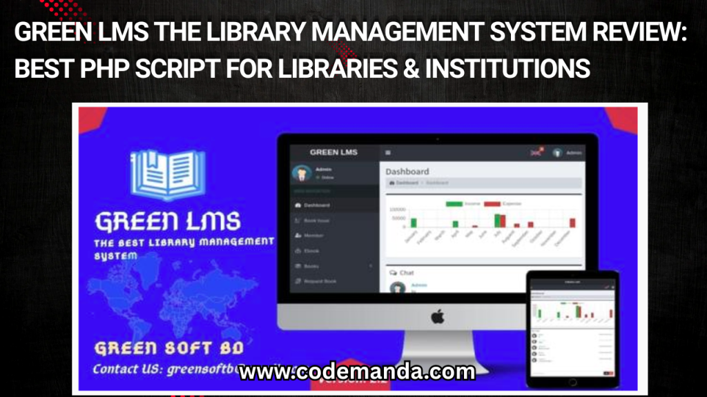 Green LMS The Library Management System Review: Best PHP Script for Libraries & Institutions ...