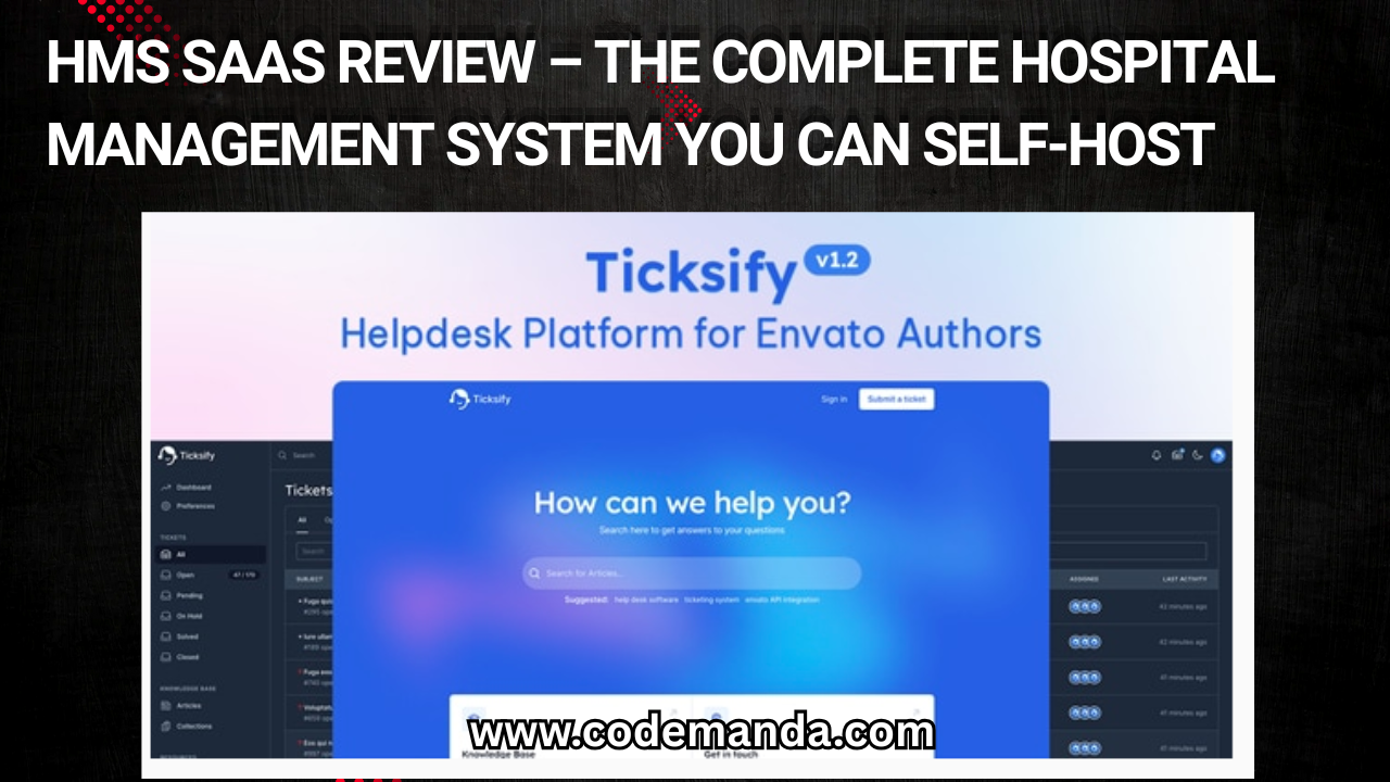HMS SaaS Review – The Complete Hospital Management System You Can Self ...
