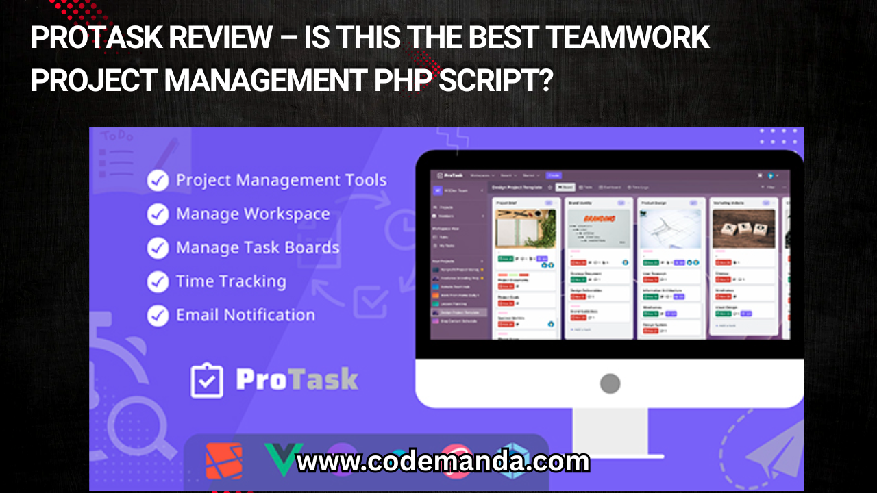ProTask Review – Is This The Best Teamwork Project Management PHP ...