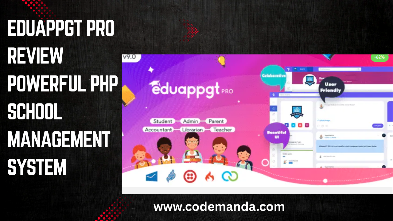 EduAppGT Pro Review – Powerful PHP School Management System for 2025 ...